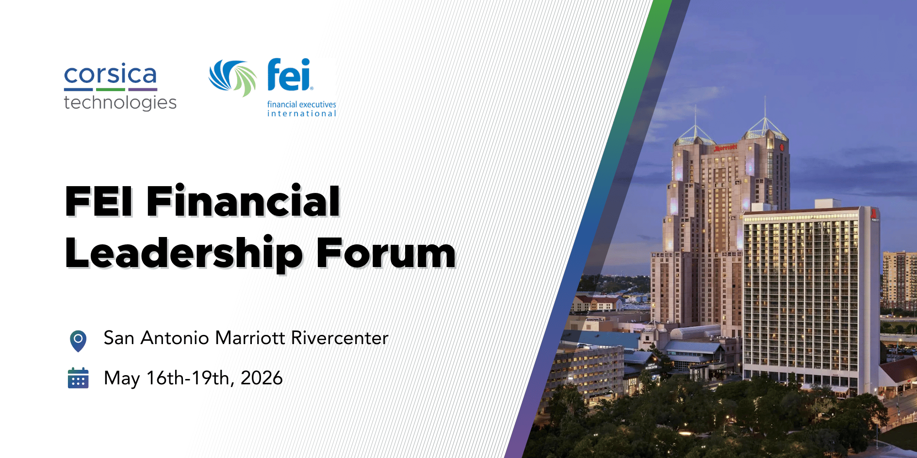 FEI 2026 Financial Leadership Forum - Corsica Technologies
